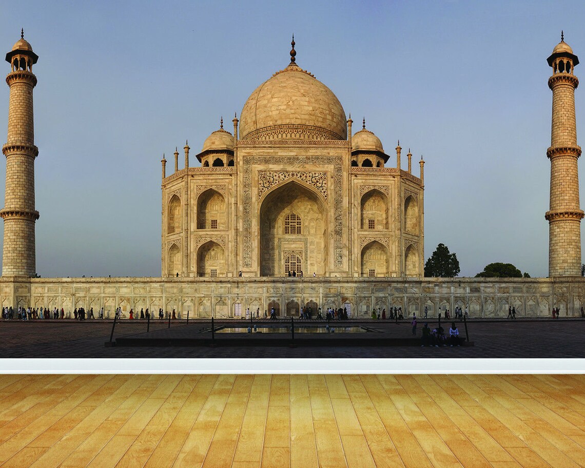India Taj Mahal Temple Wallpaper Mural Bedroom Business Travel Agent ...