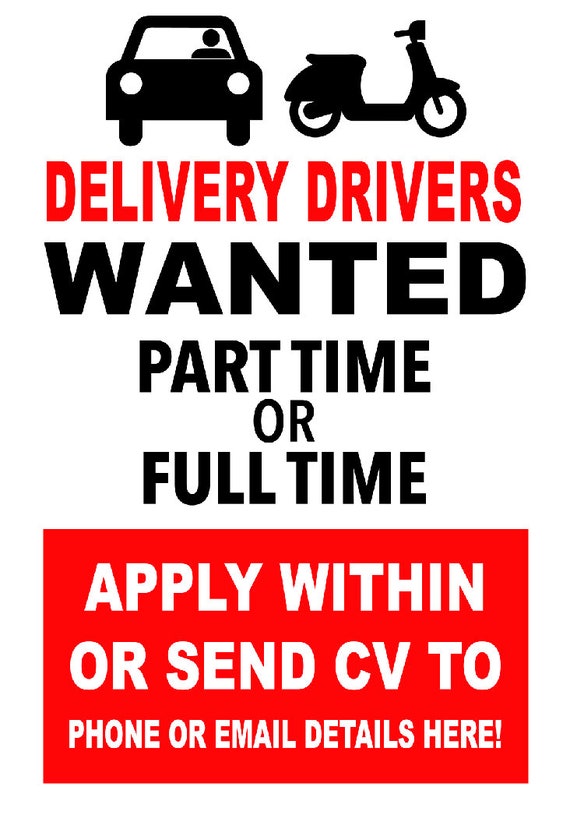 Delivery Drivers sales Driver Wanted Job