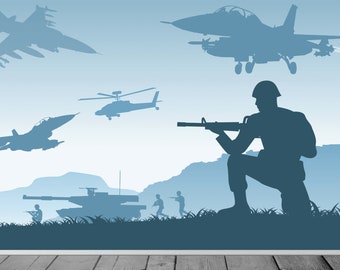 Army Theme Backdrop - Etsy