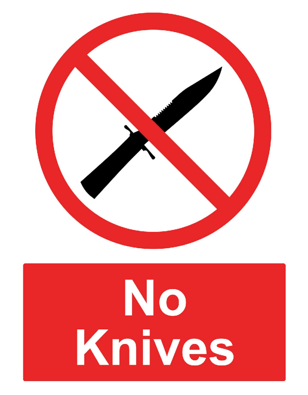 Safety Advice Warning Notice Red Business Retail Office Pubs Clubs No ...