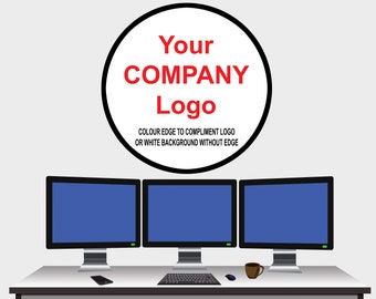 Large Wall Logo Decal - Etsy
