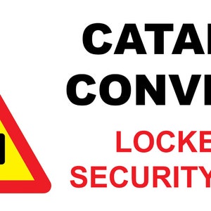 Catalytic Converter Decal - Etsy