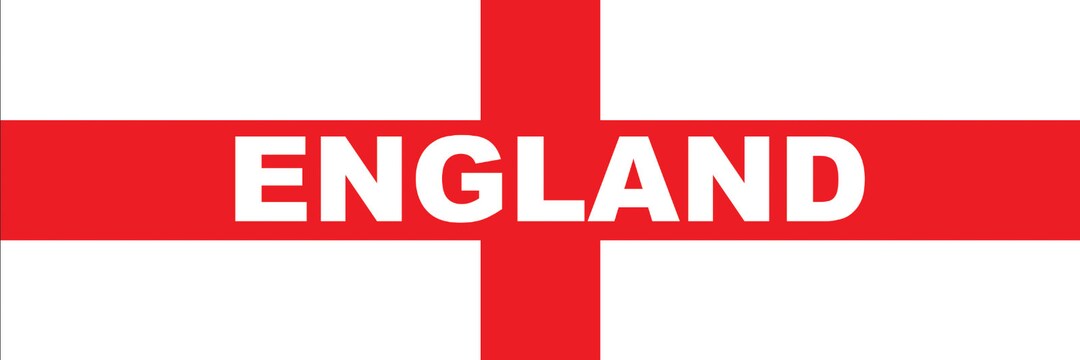 Support England Flag World Cup Bumper Car Vehicle or Door External Self ...