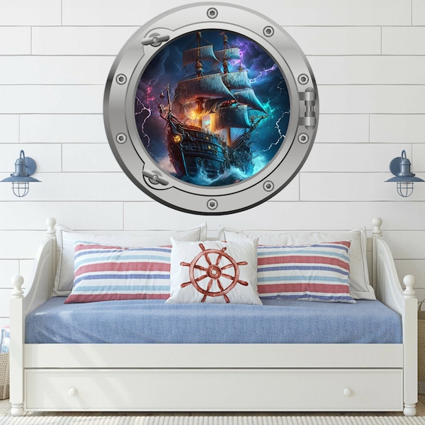 Porthole Wall Decal - Etsy