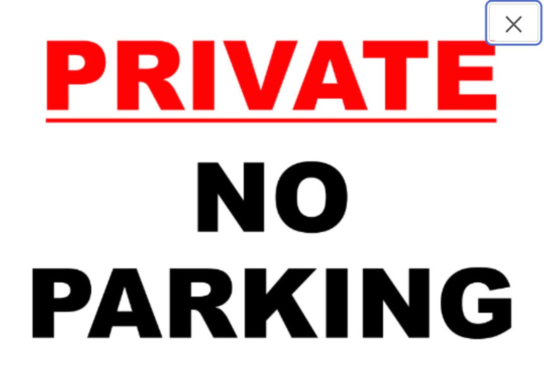 Private No Parking Do Not Park Business Etc Signage Sign Adhesive Gloss ... Private No Parking Do Not Park Business Etc Signage Sign Adhesive Gloss ...