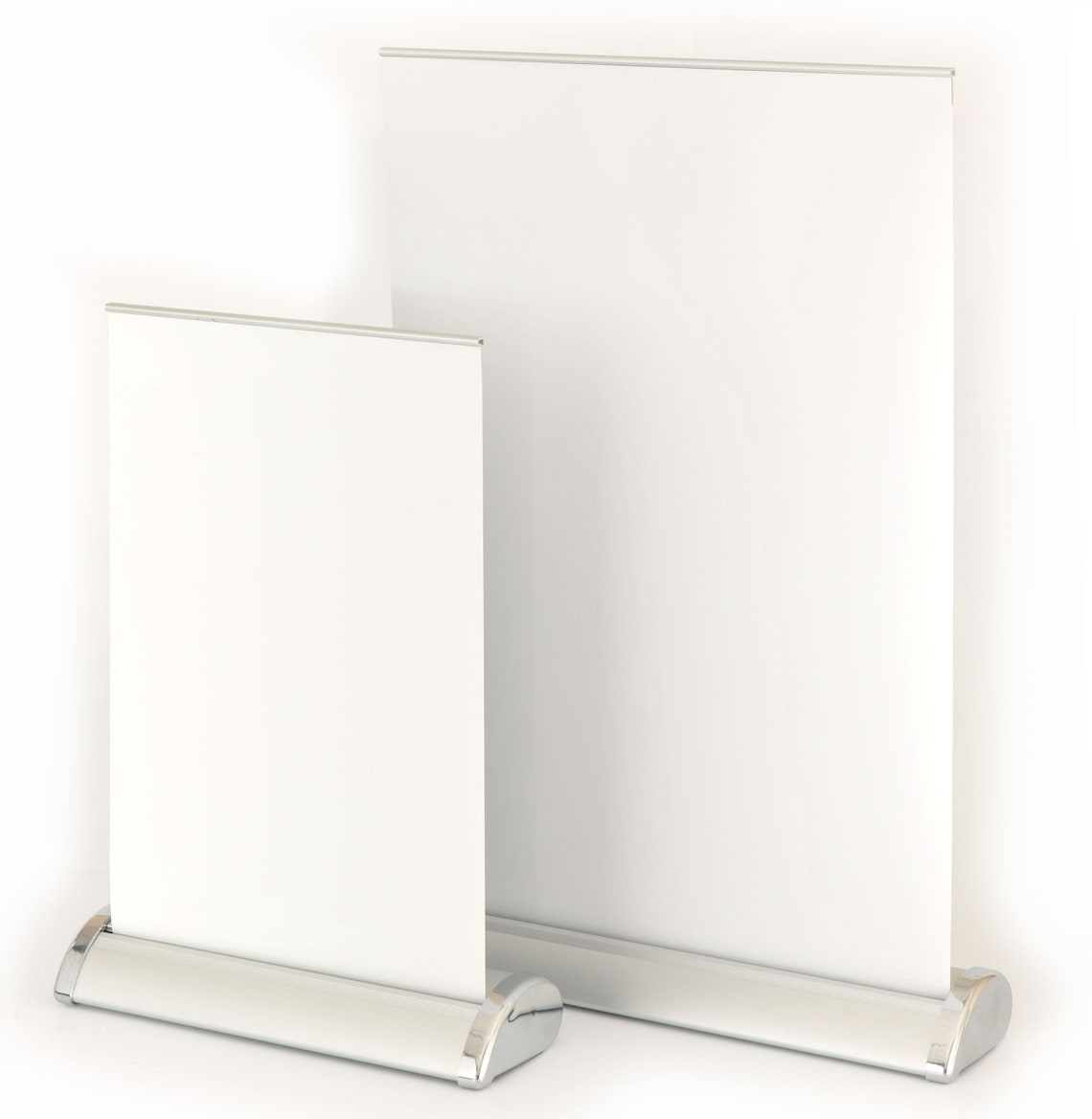 Table Top A3 or A4 Roller Stand Roll up Display Stand With Printed ...