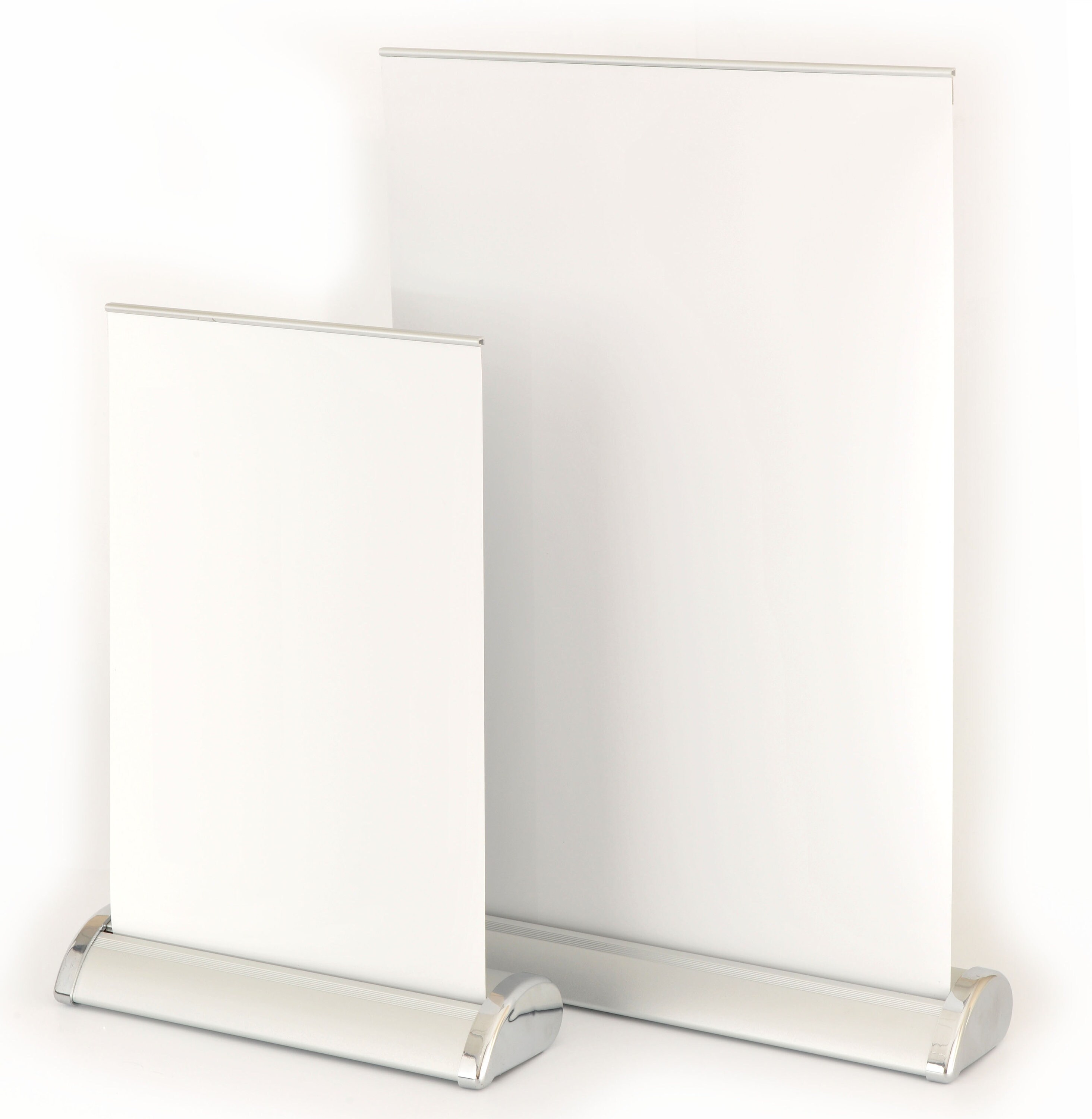 Table Top A3 or A4 Roller Stand Roll up Display Stand With Printed ...