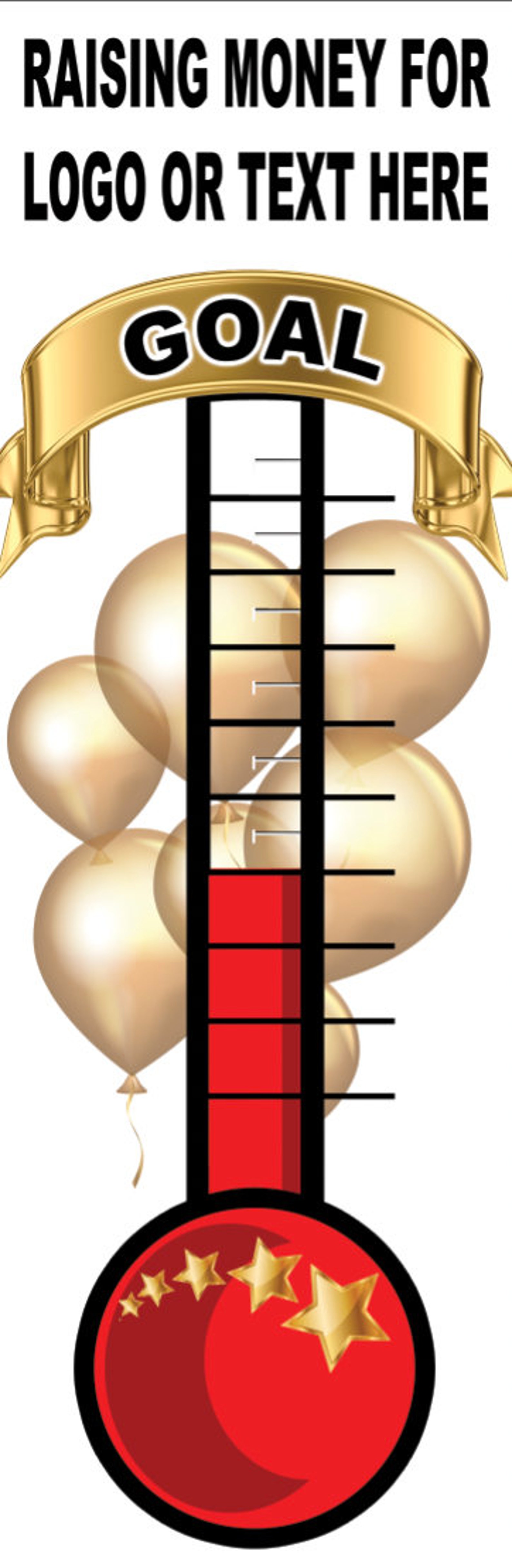 Personalised Bespoke Any Wording and Logo Wall Poster Charity ...