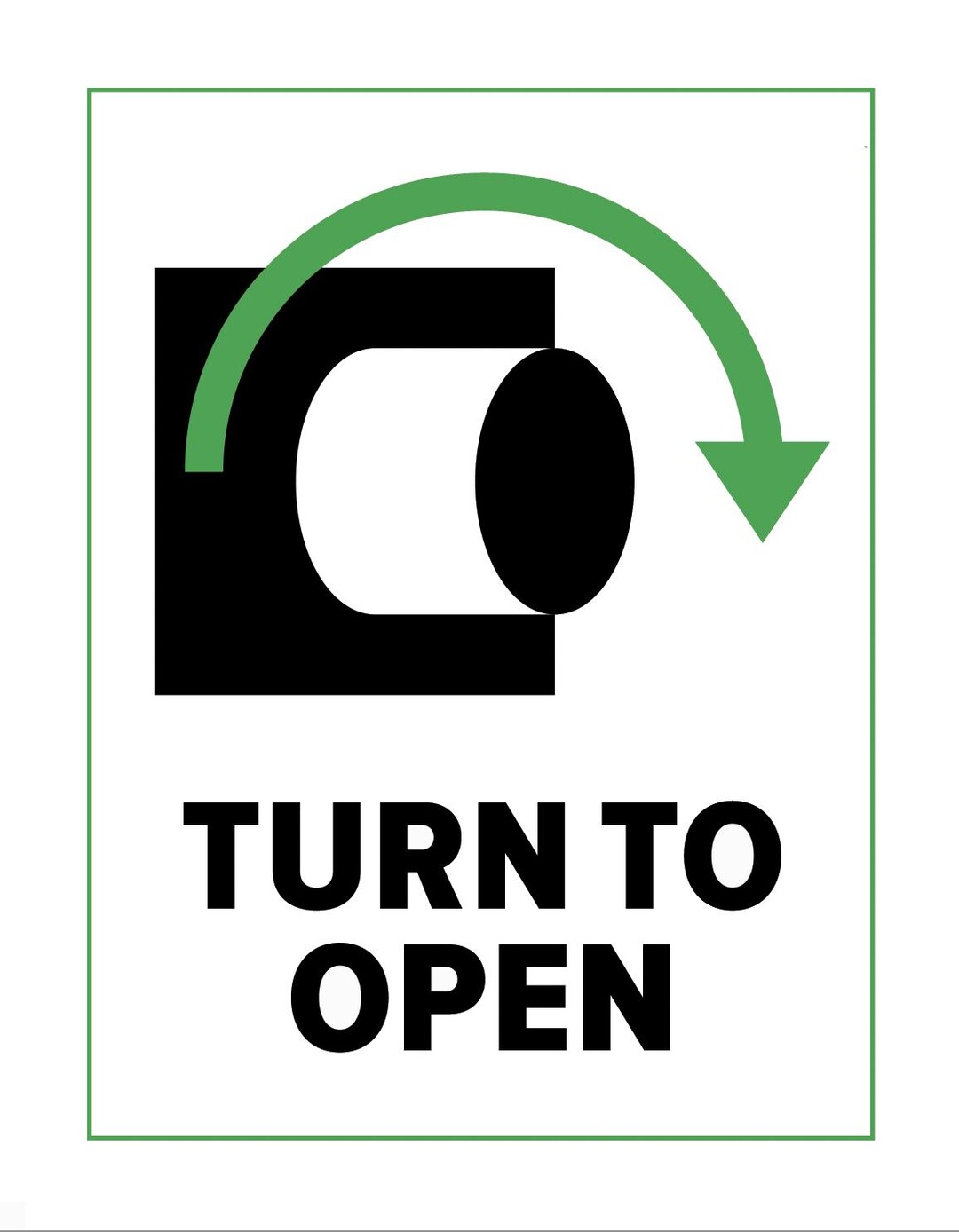 Turn to Open Right Arrow Directive Business Shop Retail Office Health ...