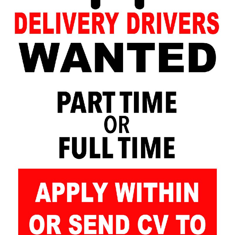 Drivers Wanted Sign - Etsy