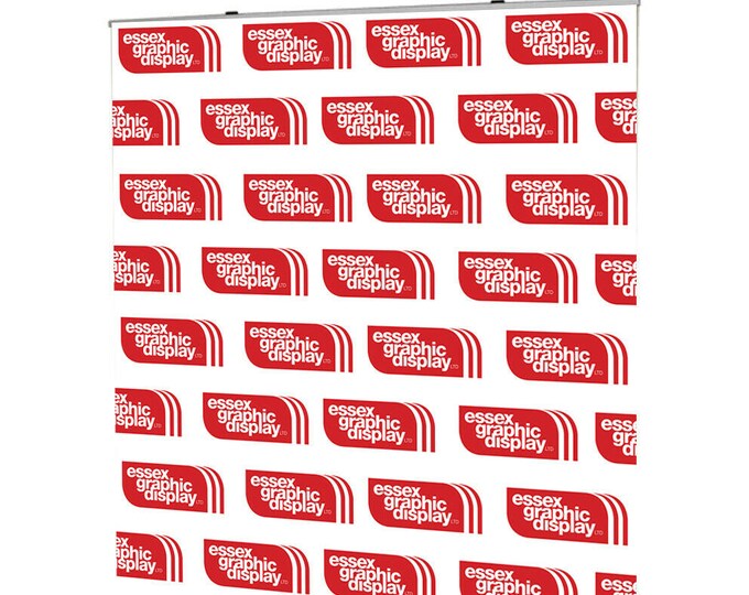 1.5m Wide Step & Repeat Logo Logos Background Roller Banner Stand ...