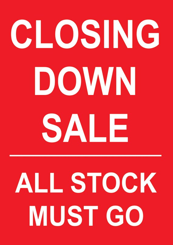 Large & Small Posters Poster Sign Notice Display Advertisement | Etsy