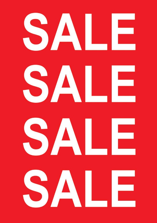 Large & Small Posters Poster Sign Notice Display Advertisement Business ...