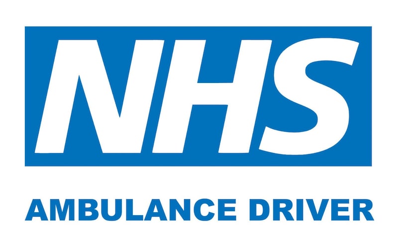 NHS Ambulance Driver Window Car Vehicle Bumper Sticker Etc Notice Sign ...