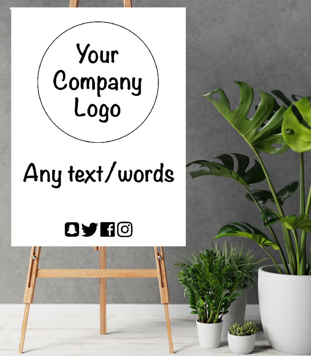 Business Sign Board Event Sign Trade Show Sign Printing - Etsy