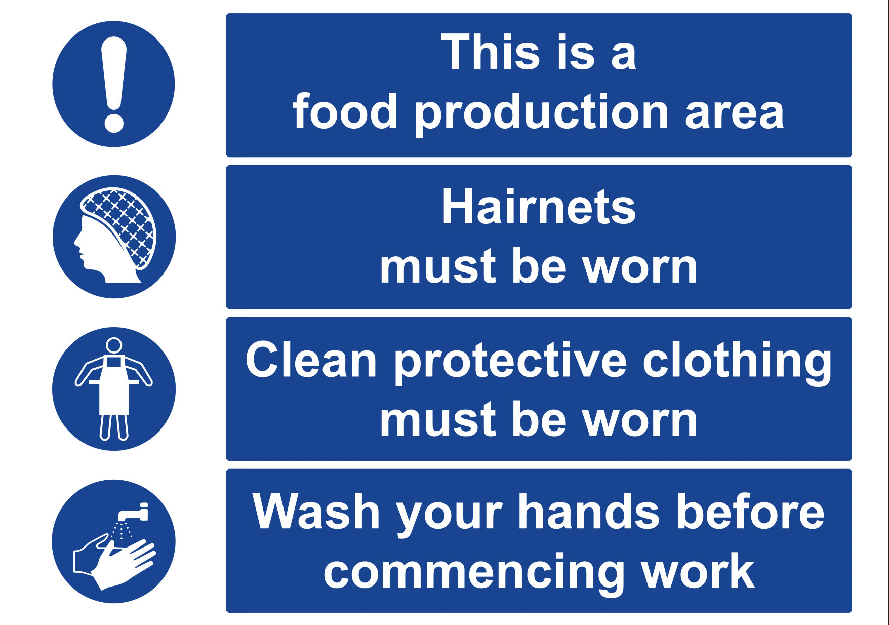 Large & Small Posters Poster Sign Notice Health and Safety Guidelines ...