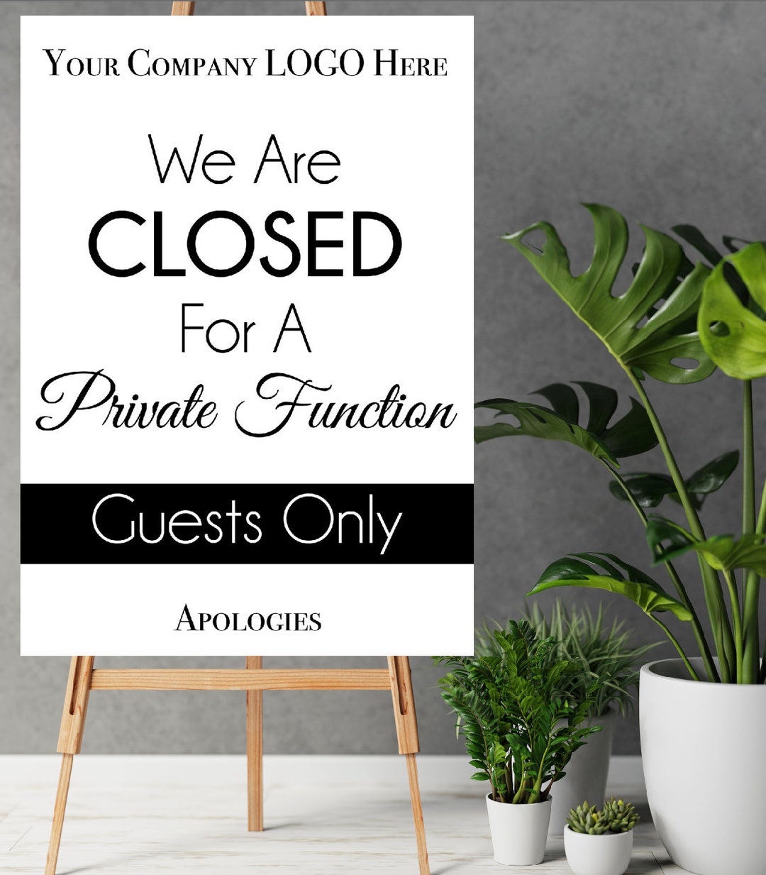 Business Sign Board With Company Logo Printed Business Foamex Rigid ...