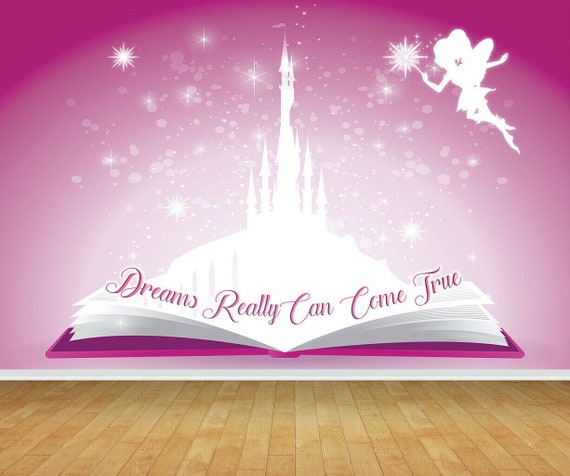 Pink Fairytale Wallpaper