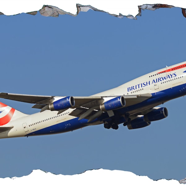 Boeing 747 Poster - Etsy