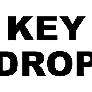 Key Drop Here Sign Signage Notice Hotel Motel Guest House B&B Air B and ...