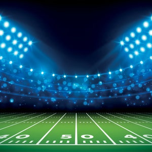 American Football Sport Stadium Backdrop Wallpaper Mural Bedroom ...