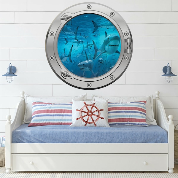 Porthole Wall Decal - Etsy