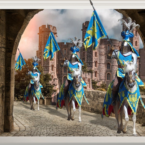 Medieval Castle Window Decal - Etsy