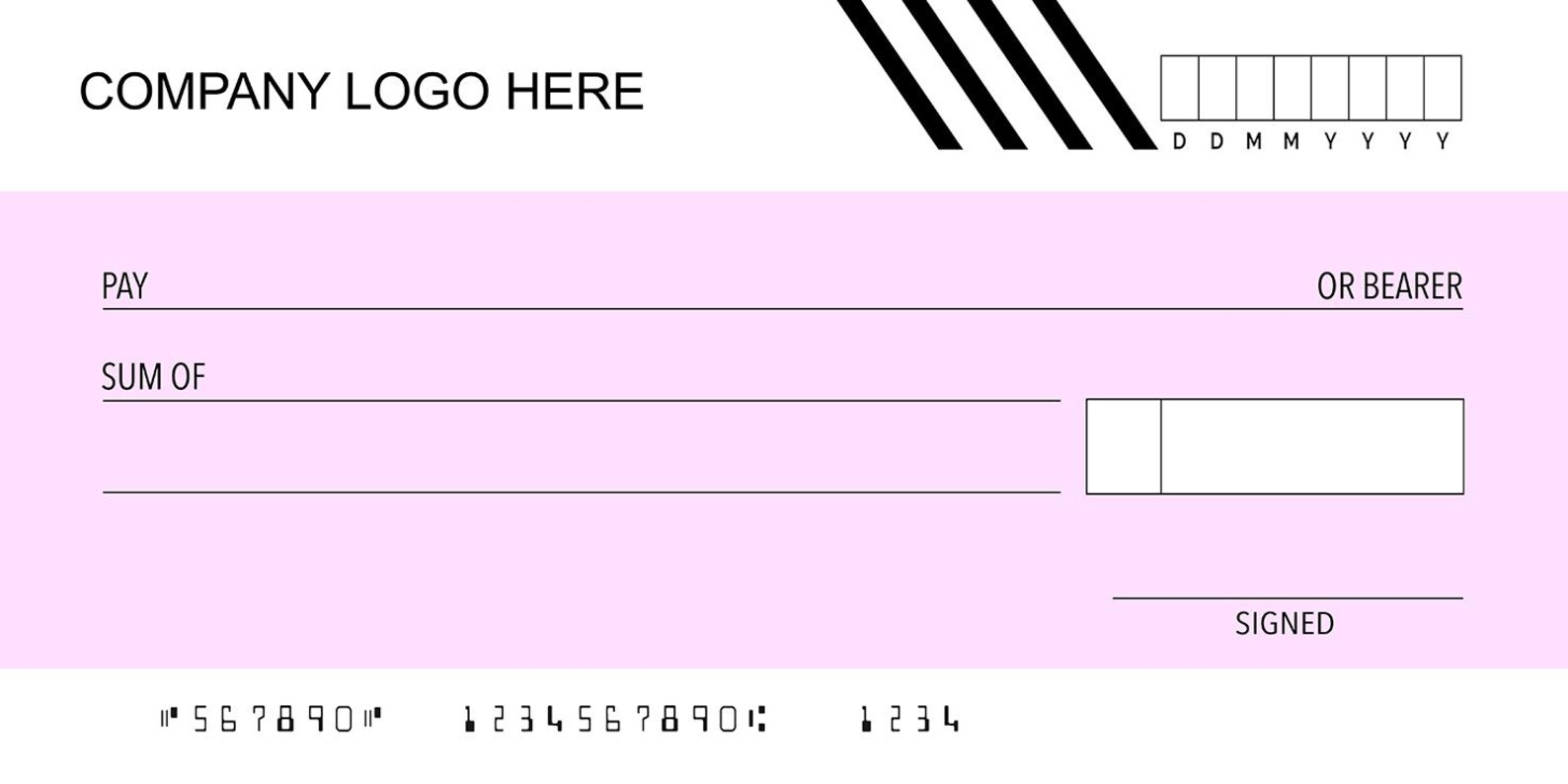 EXTRA Large Giant BLANK Cheque Personalised Bespoke Check Charity ...