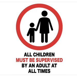 Warning Health Safety Notice Business Sign Signage Self Adhesive ...