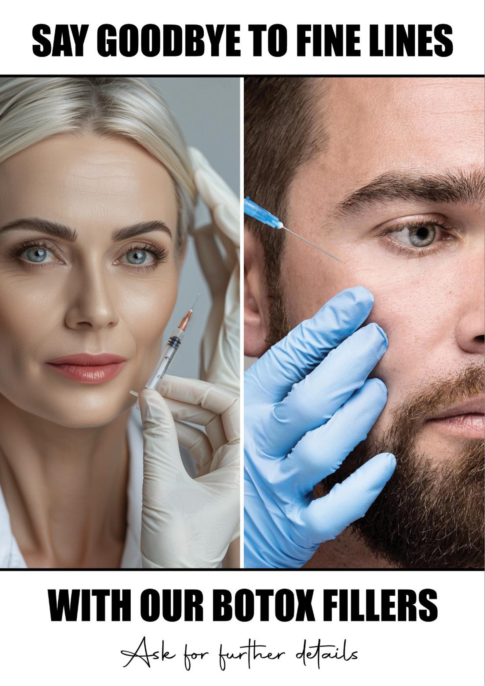 Botox Available Here Laminated Poster Advertisement Sign Notice ...