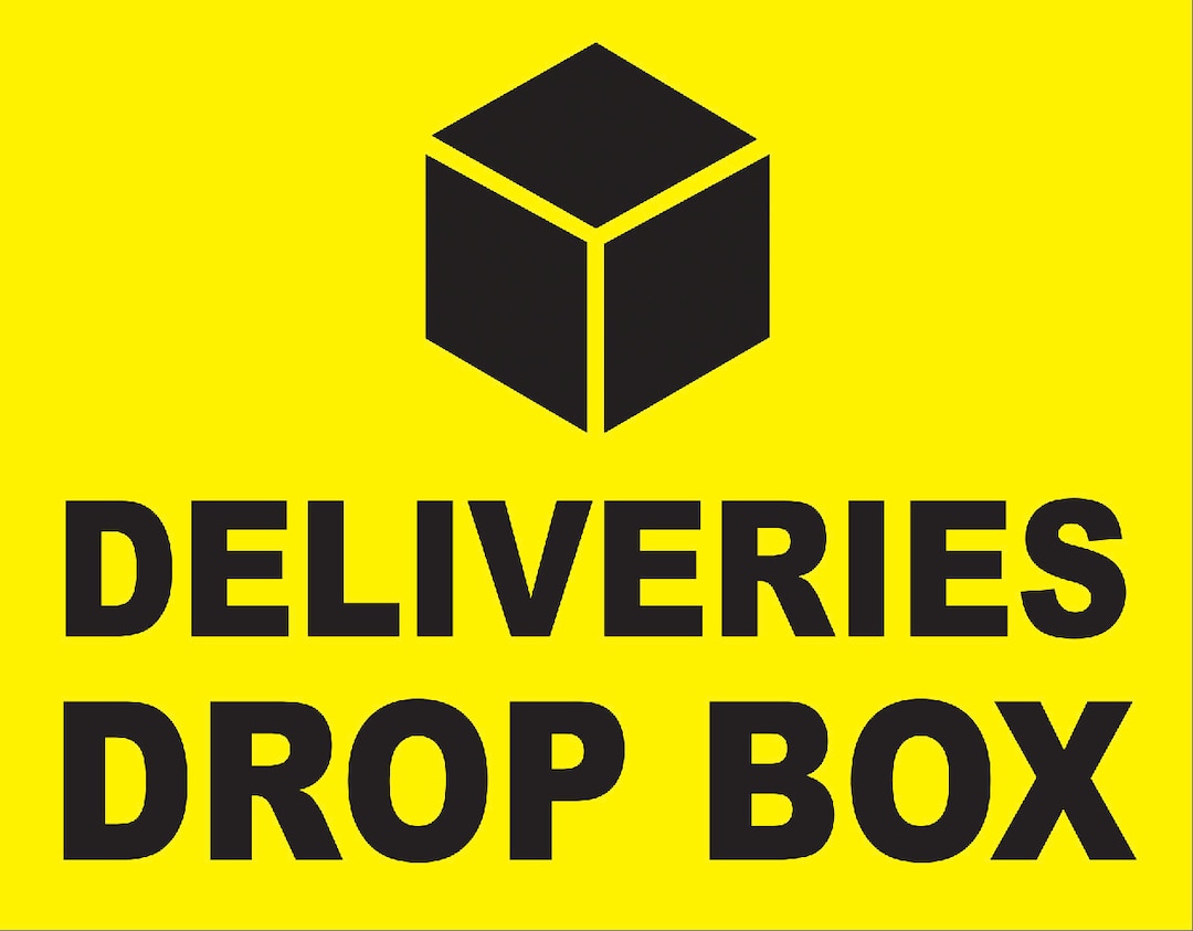 Parcel Packages Deliveries Drop Box Delivery Here Box Business Office ...