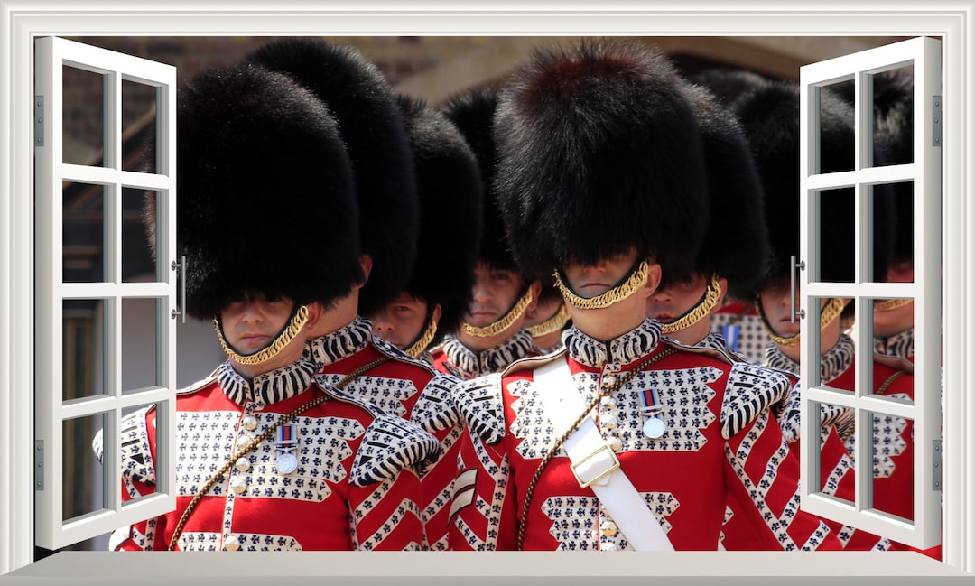 Beefeaters Royal Guard Buckingham Palace Decal Adhesive Vinyl Sticker ...