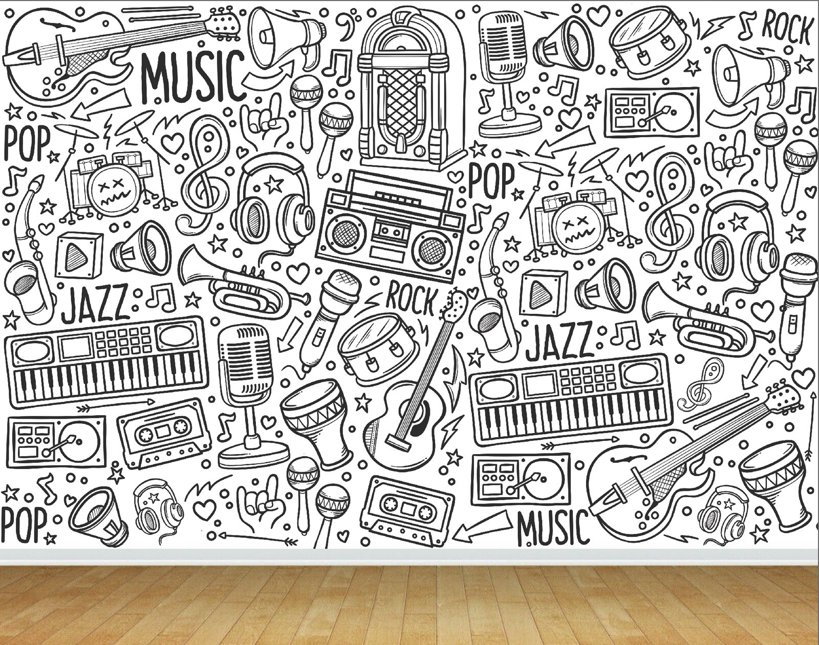 Doodle Art Music