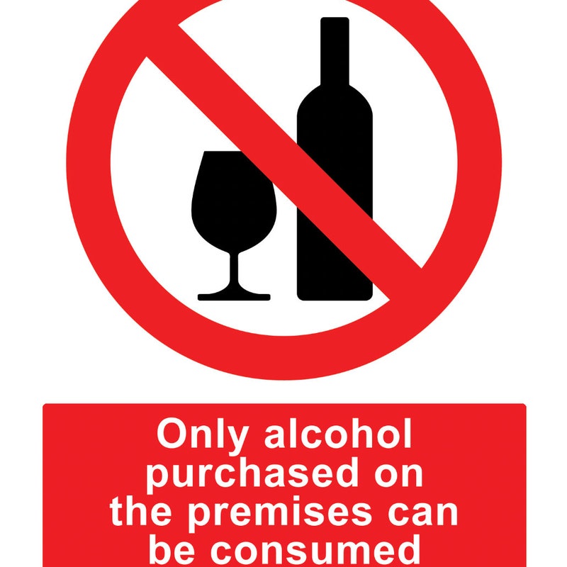 Alcohol Warning Sticker - Etsy