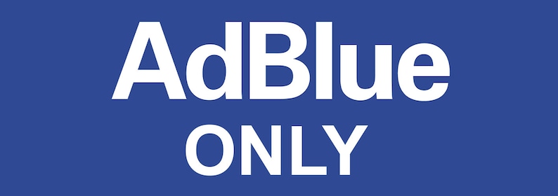 SET of 3 _ Warning Adblue ADBLUE Ad Blue Only Signs Notice Sign Self ...