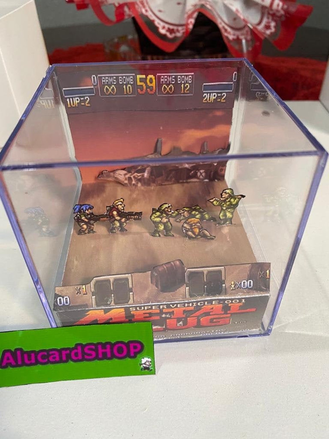 Metal Slug 3D Diorama Cube-Template | Etsy
