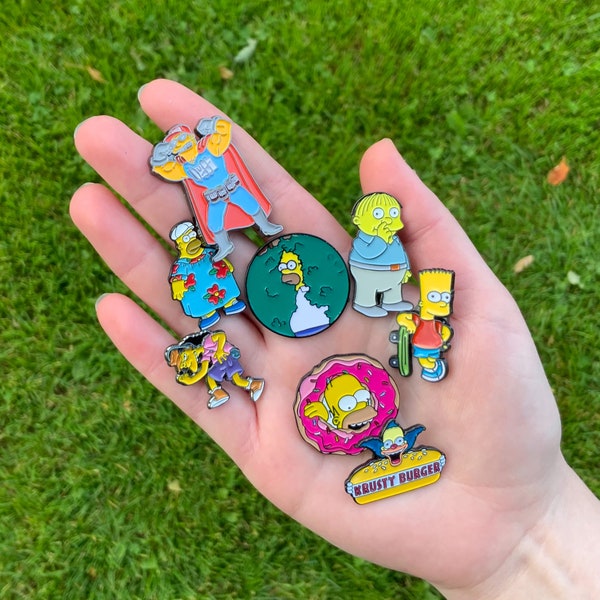 Simpsons Pins - Etsy