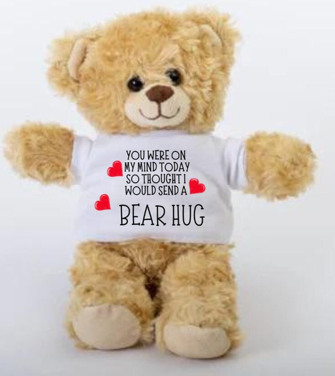 Bear Hug, Cute Teddy Bear, Sending a Hug Gift, Christmas, Birthday ...