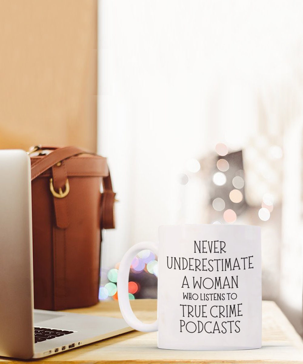 True Crime, True Crime Gifts, True Crime Mug, Crime Lover, Podcast True ...