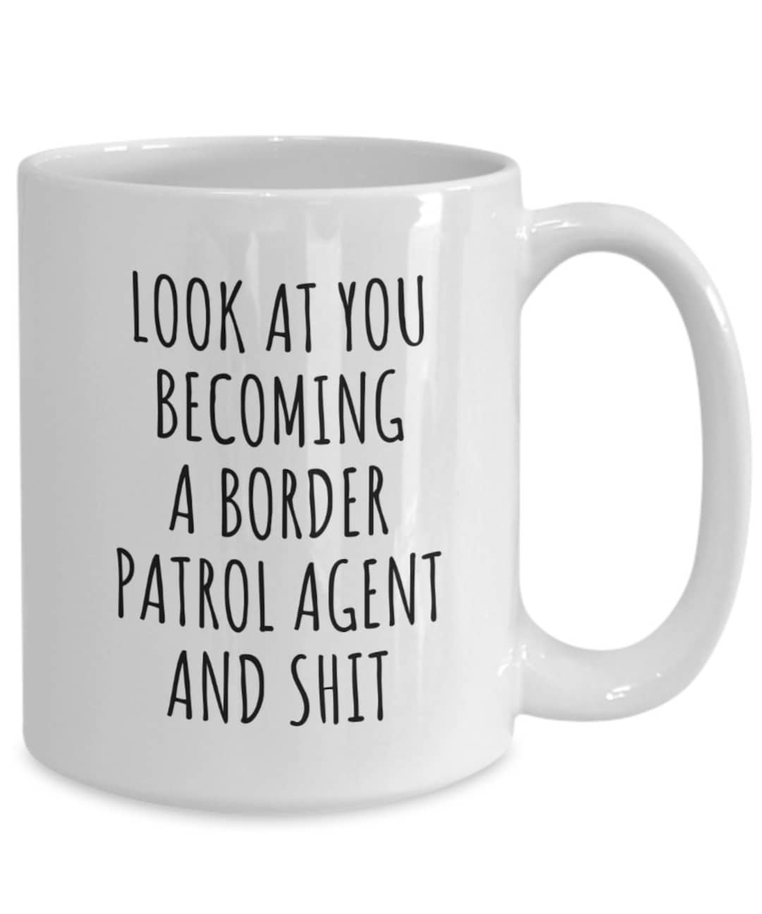 Border Patrol Gift, Border Patrol Agent Mug, Border Immigration, CBP ...