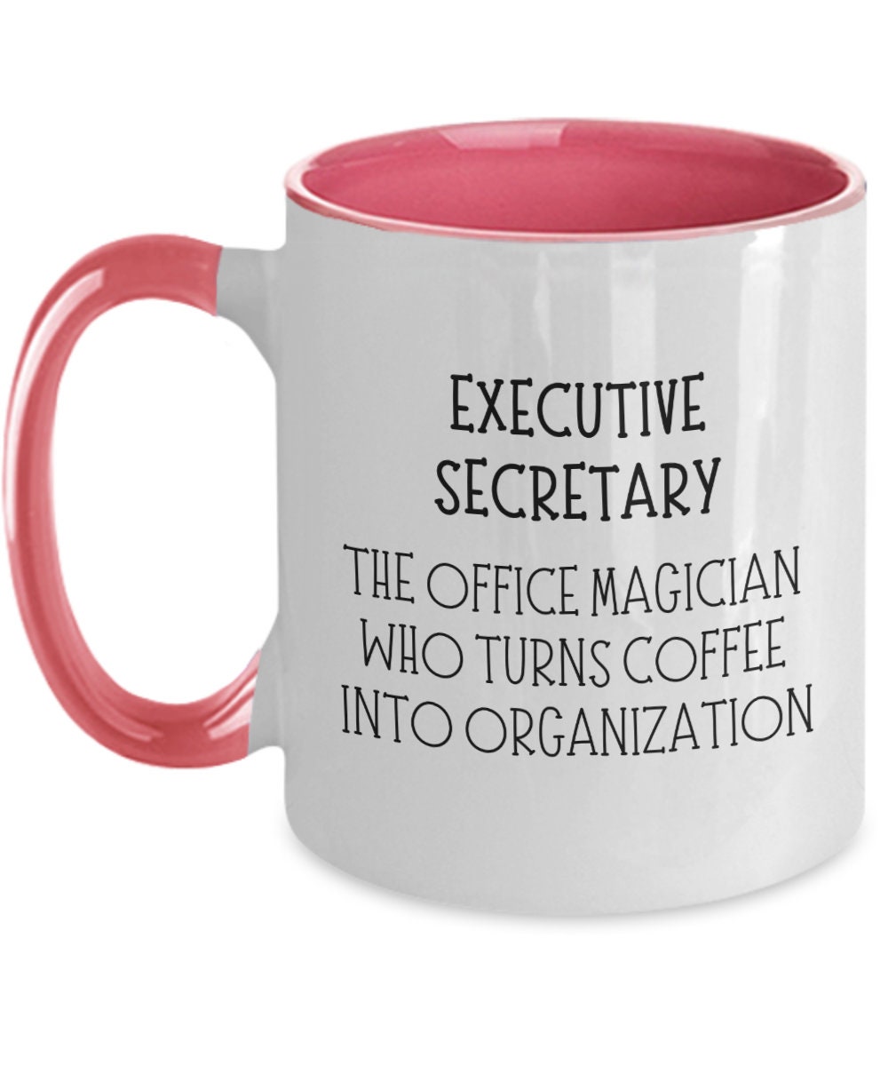 Executive Secretary, Funny Office Quote, Admin Gift, Magician ...