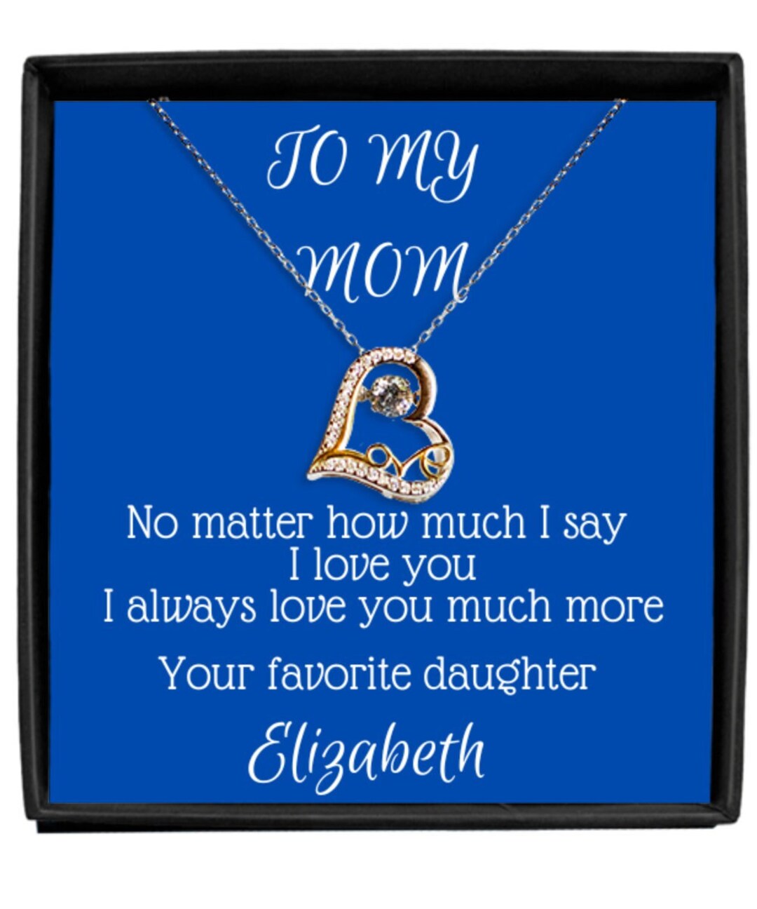 Personalized Gifts, Mom From Daughter, Precious Jewelry, Message Card ...