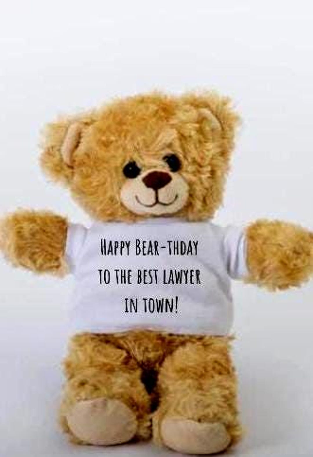 Happy Bear-thday, Lawyer, Teddy Bear, Birthday, Cute Stuffed Bear, Best ...