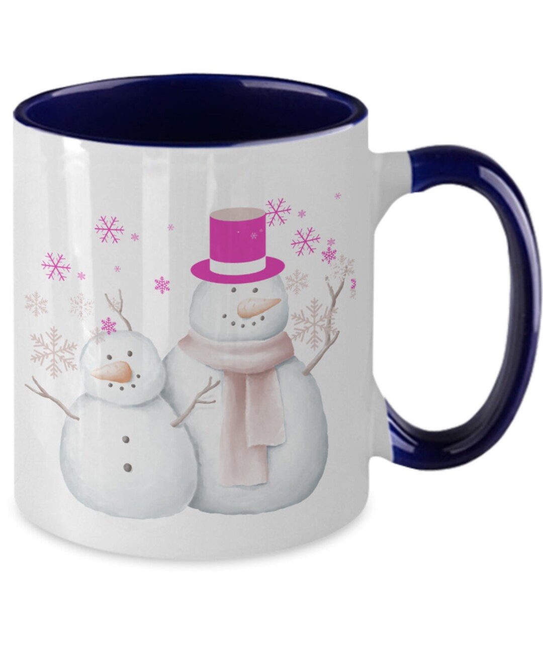 Snowman Mug, Hot Cocoa Mug, Snowman Gift, Snow Day Mug, Snow Day Gift ...
