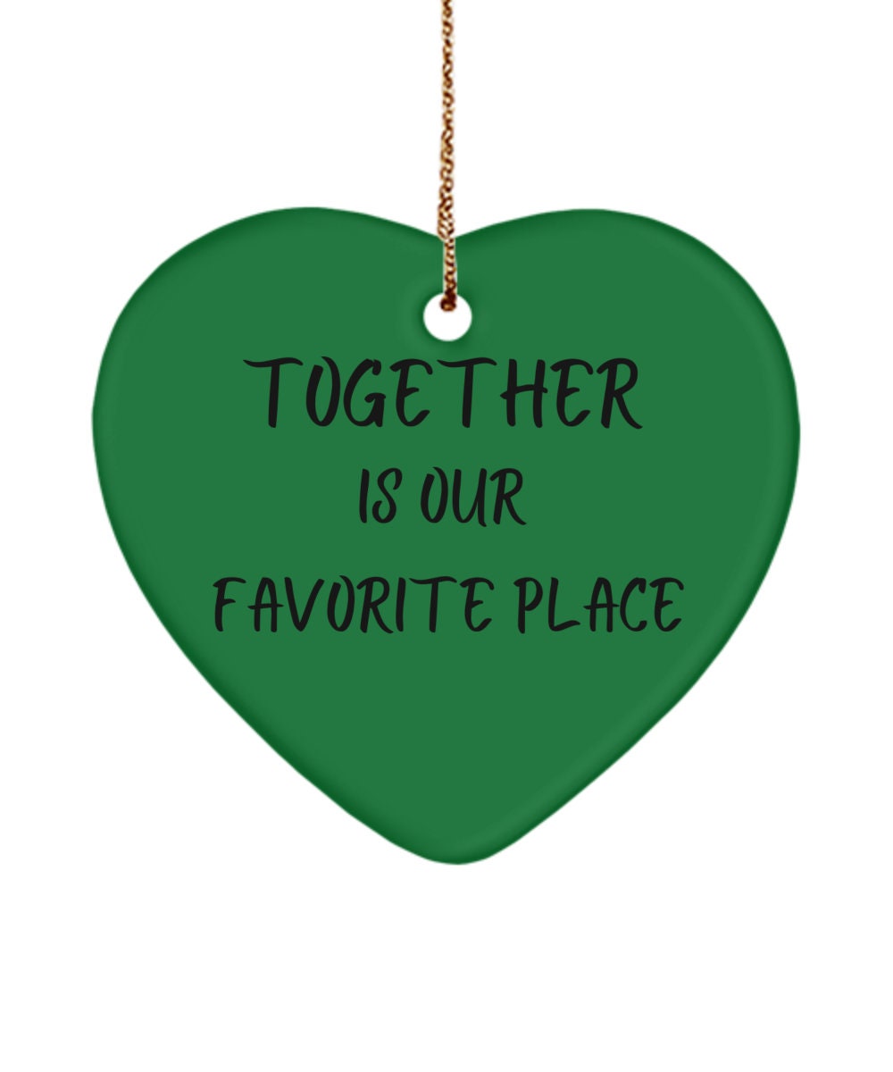 Together is Our Favorite Place, New Home Gift, Gift for Couple, Happy ...