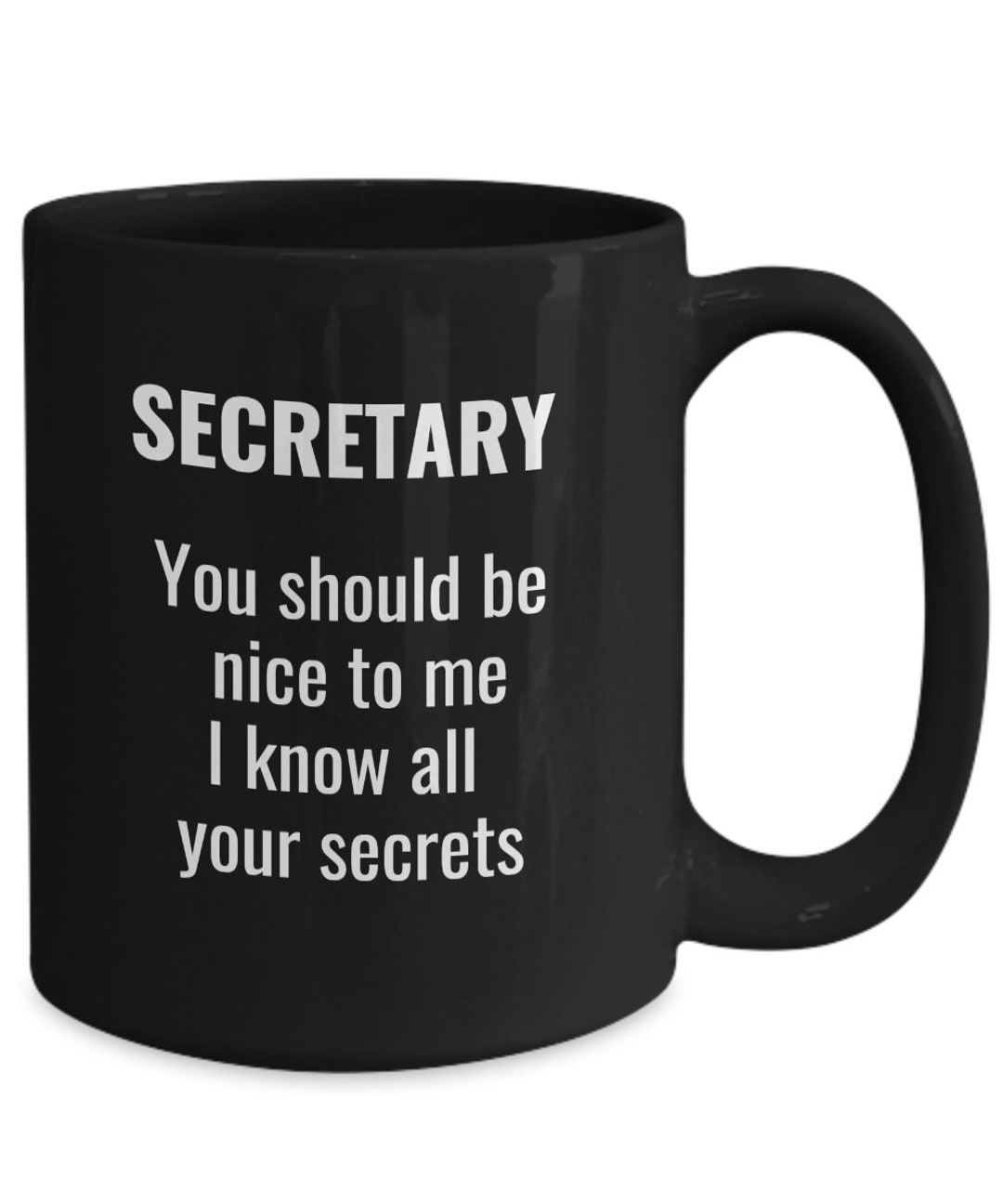 Funny Secretary Gift, Funny Mugs, School Secretary, Office Admin ...