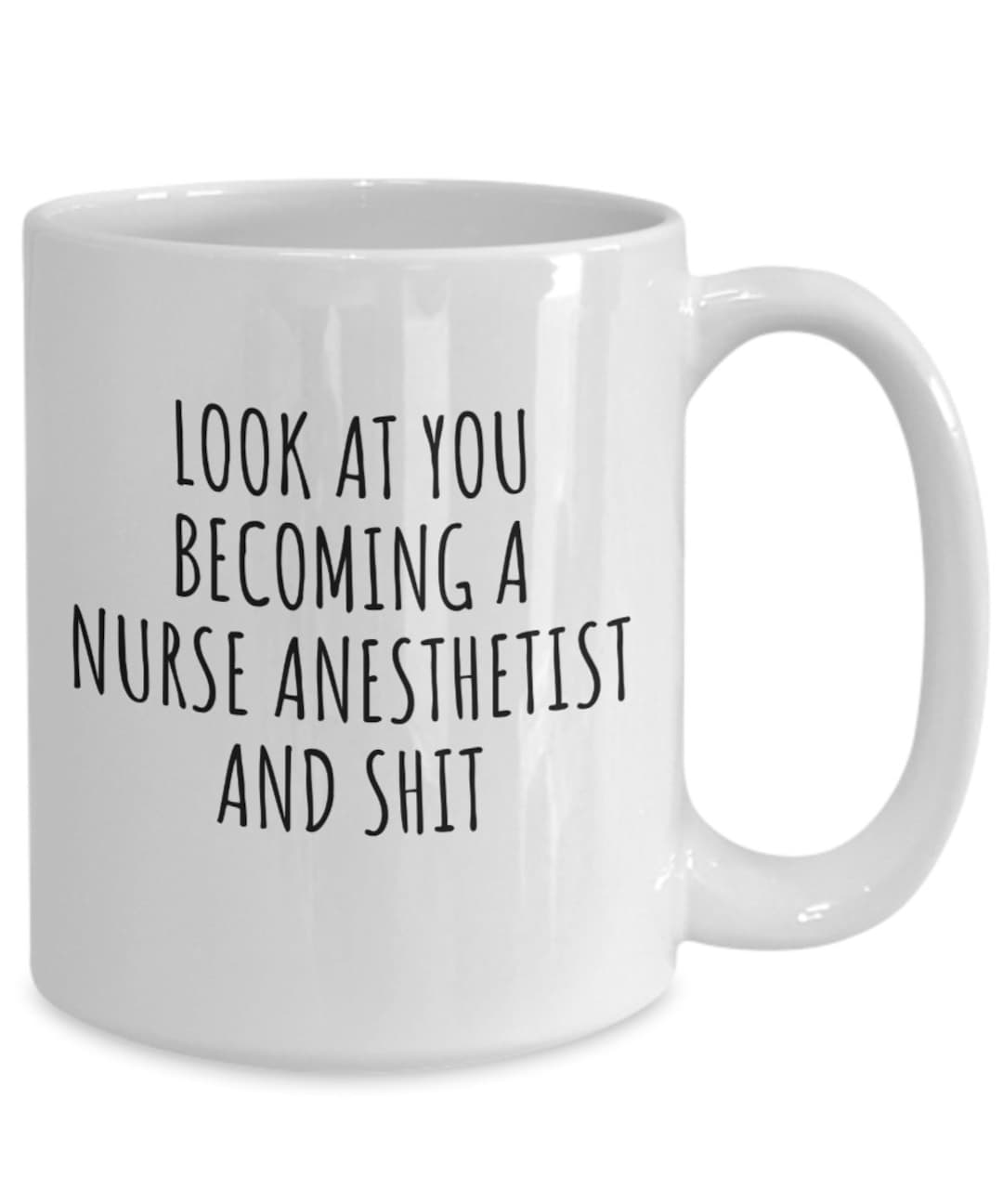Nurse Anesthetist Gift, Graduation, Future Anesthetist Mug ...