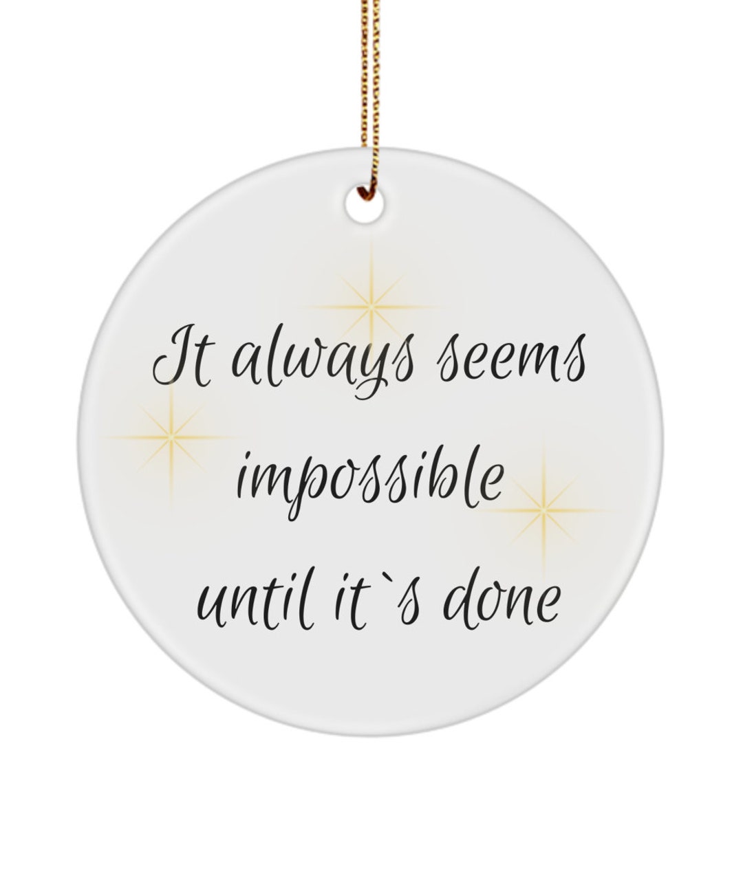 Business Student, Impossible Definition, Inspirational Ornament ...