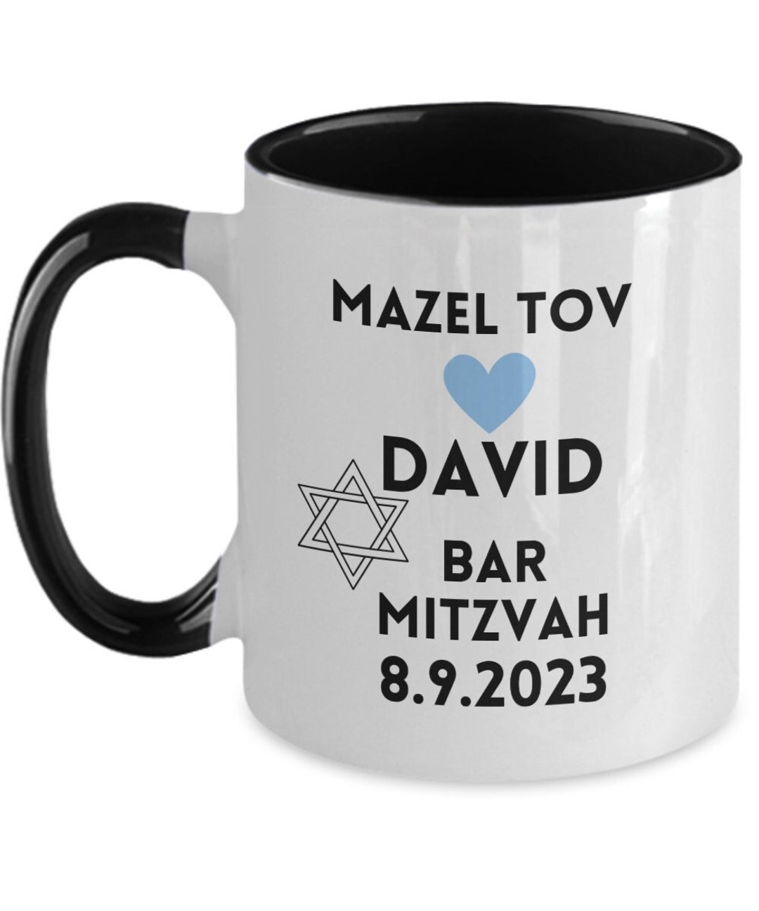 Personalized Bar Mitzvah, Bat Mitzvah Gift, Personalized Cup, Bar ...