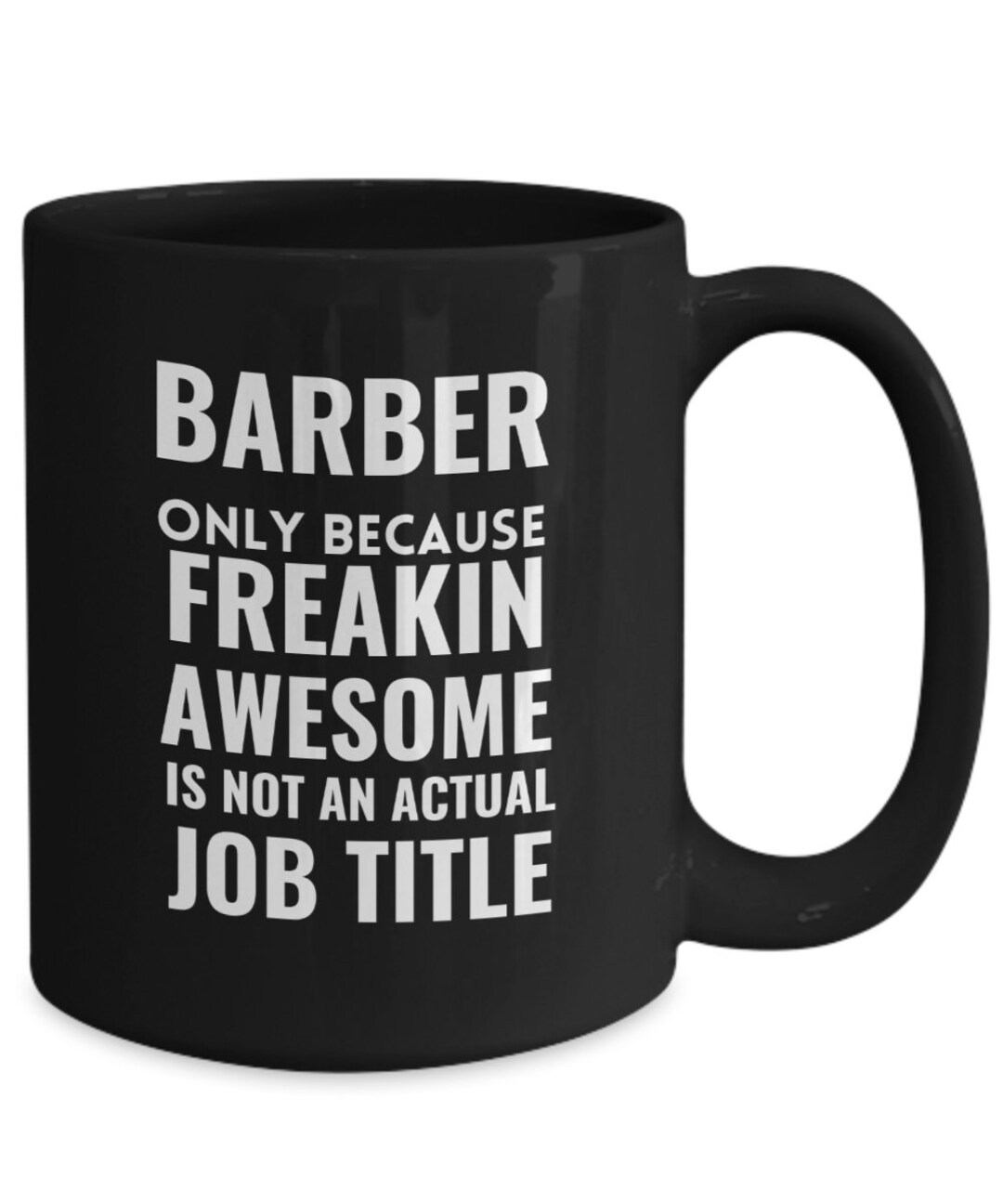 Barber Gift, Barber Dad Gift, Funny Coffee Mug, Birthday, Graduation ...